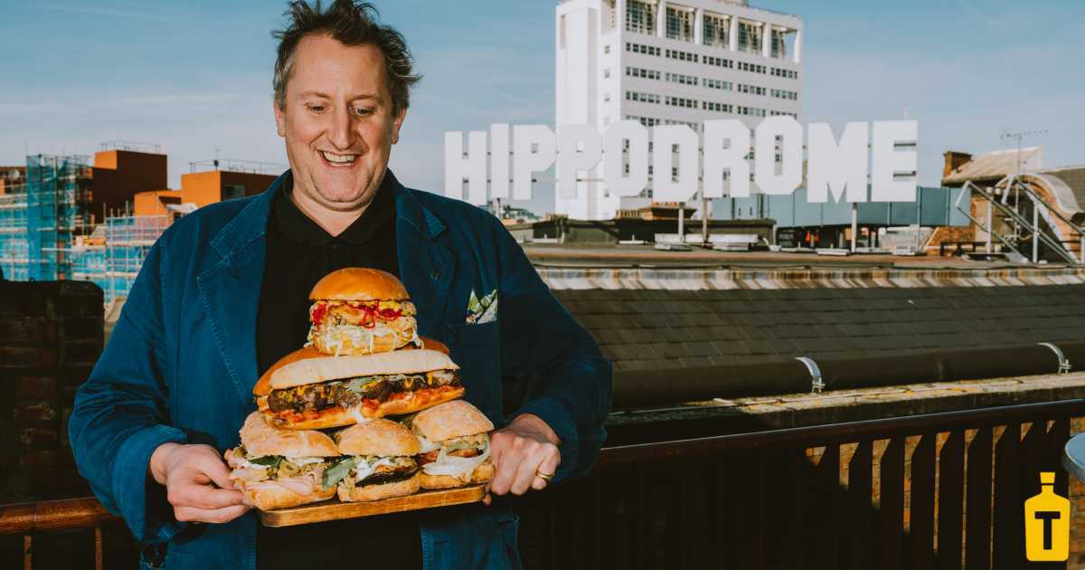 Max Halley, the King of Sandwiches, arrives at London's Hippodrome | Tonic
