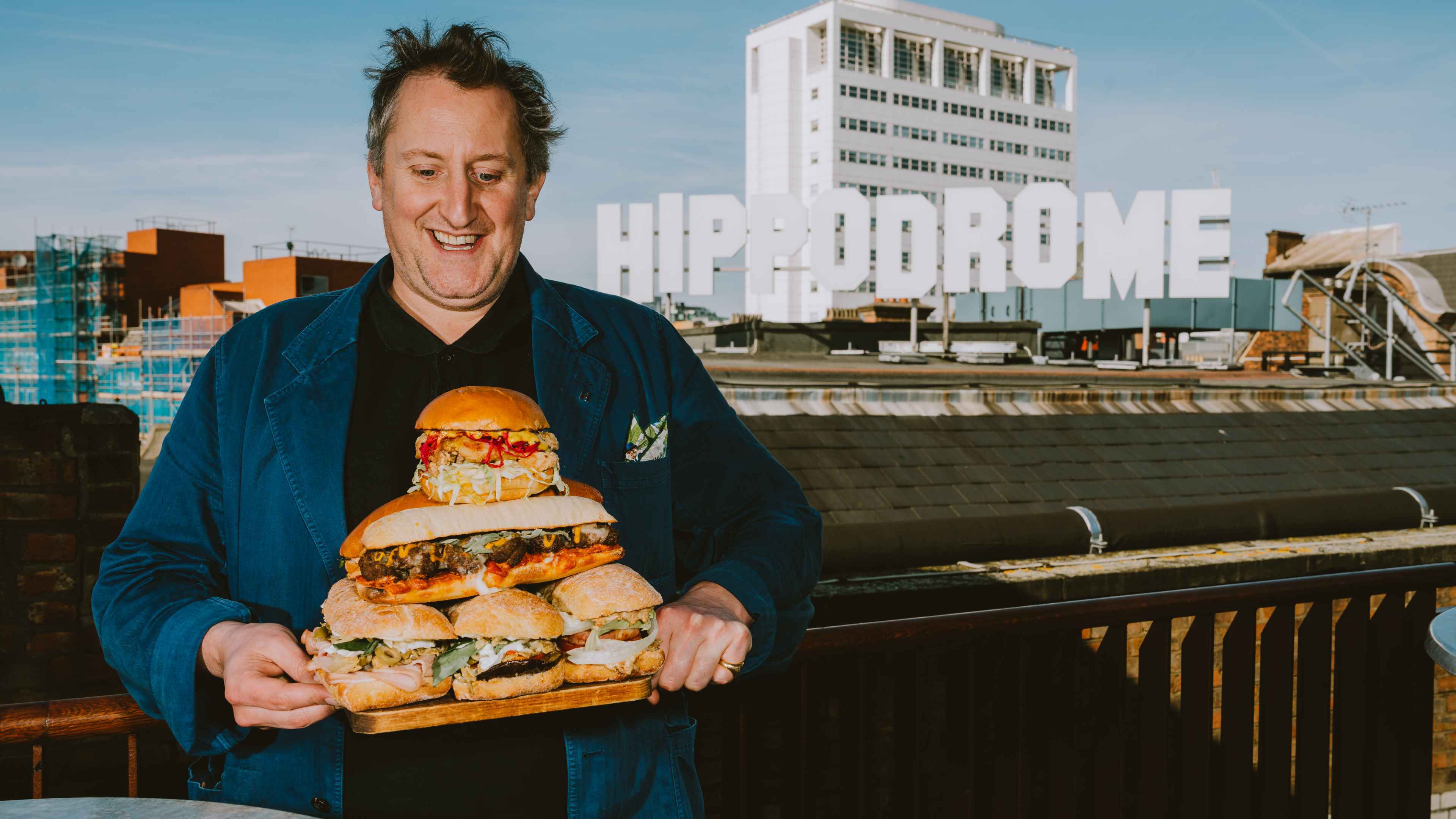 Max Halley, the King of Sandwiches, arrives at London's Hippodrome | Tonic
